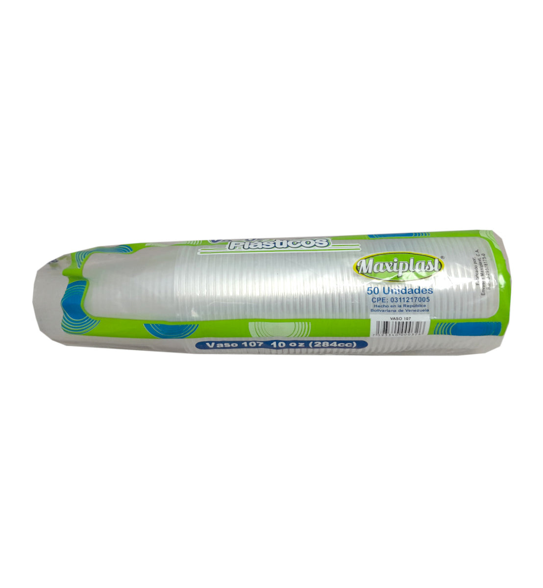 VASO DESECHABLE NUMERO 107 50 UND – Daghidelivery